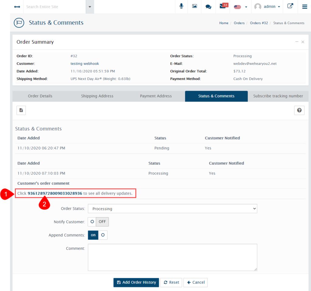 ShipEngine Integration – WHY2 Extensions Manual